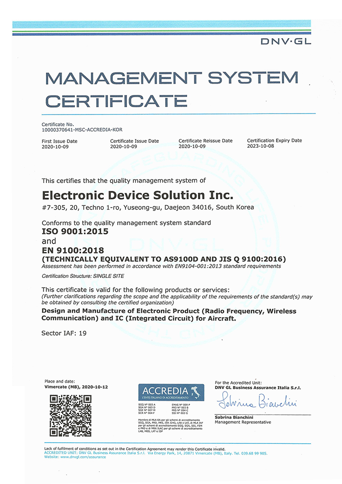 Electronic Device Solution Inc